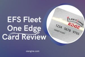 EFS Fleet One Edge Card Review 2025 | Save 15¢/Gal + No Fees